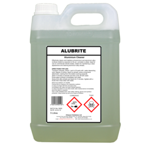 ALUBRITE ALUMINIUM CLEANER – 5 LITRES – Chaucer Solutions