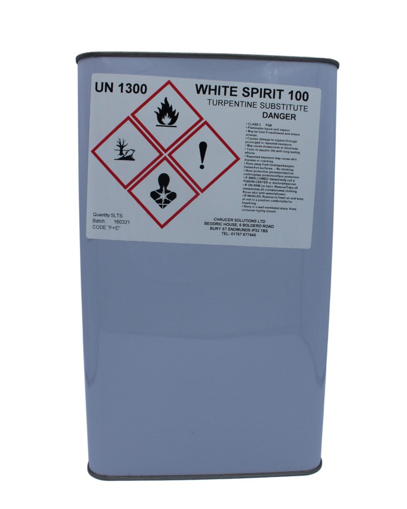 WHITE SPIRIT – 5 LITRES – Chaucer Solutions